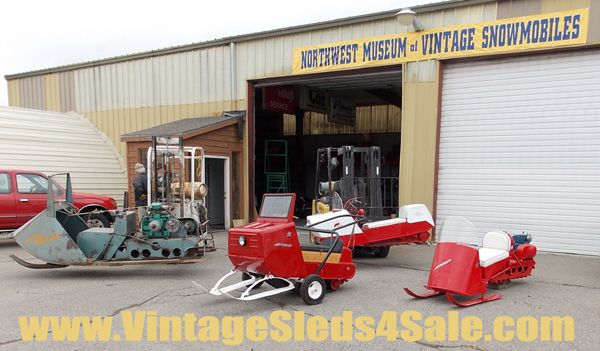 Four Iconic Vintage Sleds left themuseum for Maine this week.